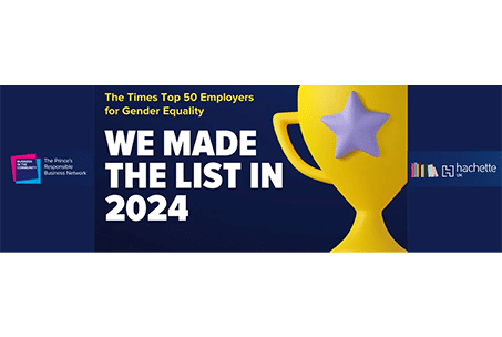 Hachette UK named one of the Times Top 50 Employers for Gender Equality ...